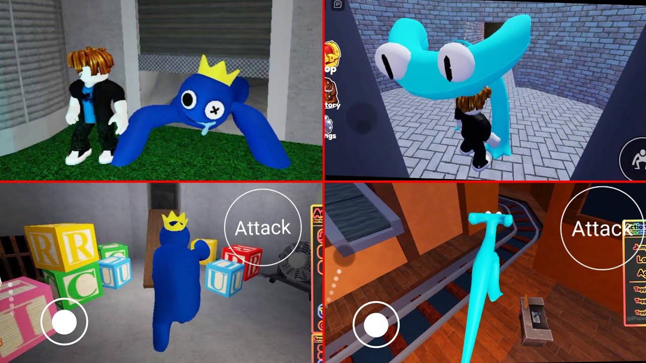 What if I become rainbow friends chapter 1 and 2 escape ending - YouTube