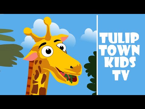 Giraffe Poem | जिराफ की कविता | Giraffe Rhyme in Hindi - YouTube