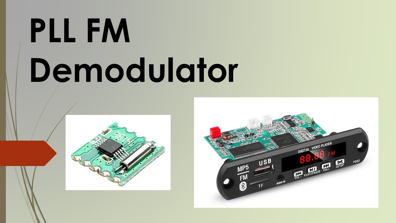 PLL FM Demodulator - Explained in Sinhala - YouTube