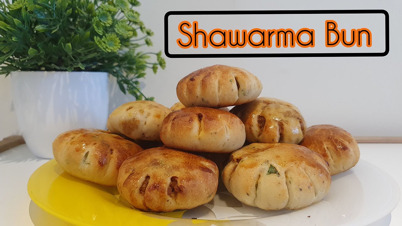 Shawarma Bun| Stuffed Bun|| Chicken Stuffed - YouTube