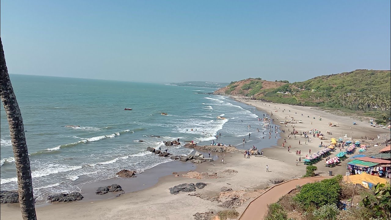 Wagah Tod beachGoa# anjana famous tourist place Goa - YouTube