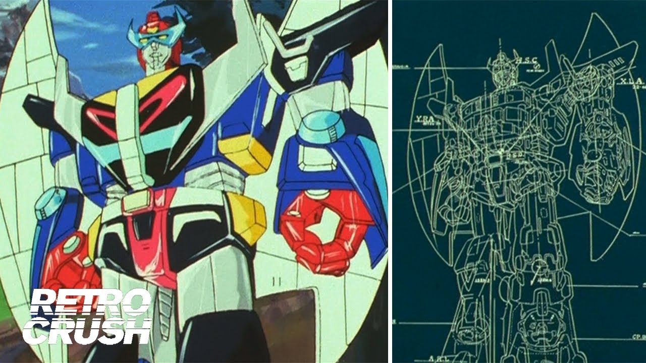This mecha design is absolutely stunning and ahead of its time ...
