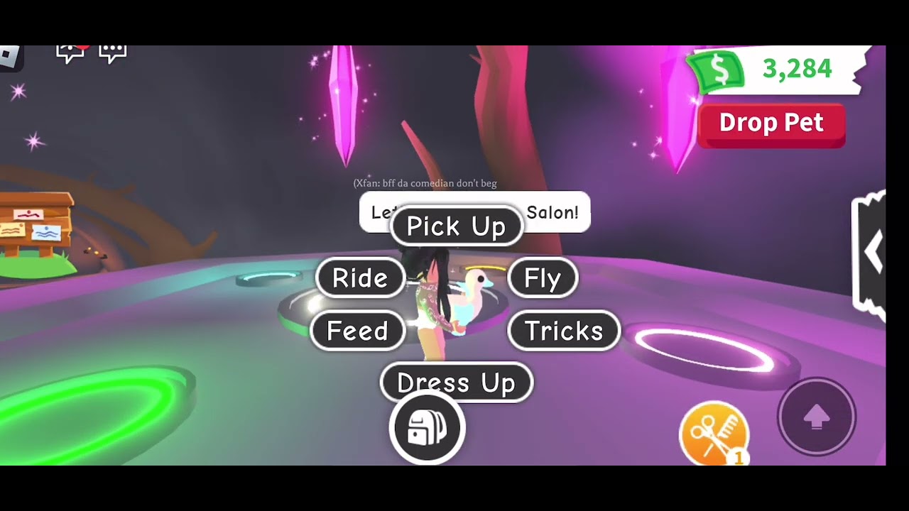 Making Neon Rideable Goose in Adopt Me | comment Offers ⬇️ - YouTube