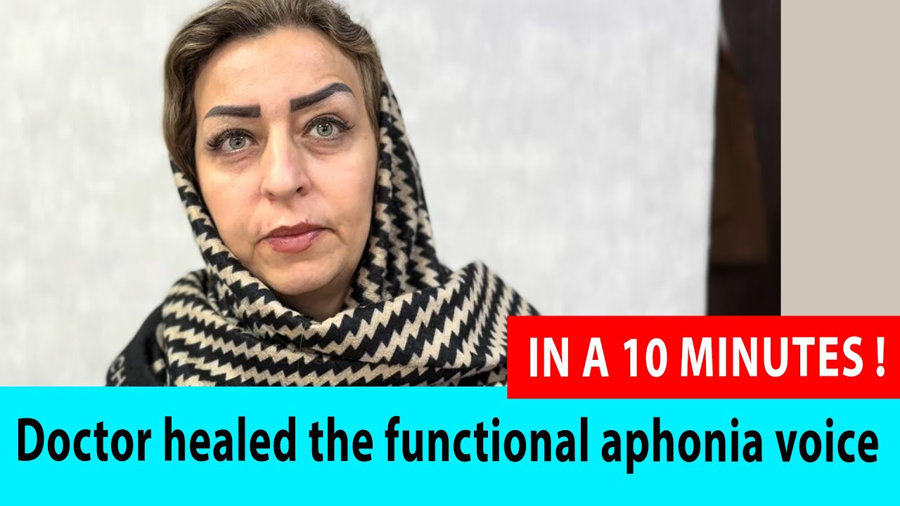Practical treatment of functional aphonia in 10 minutes! - YouTube