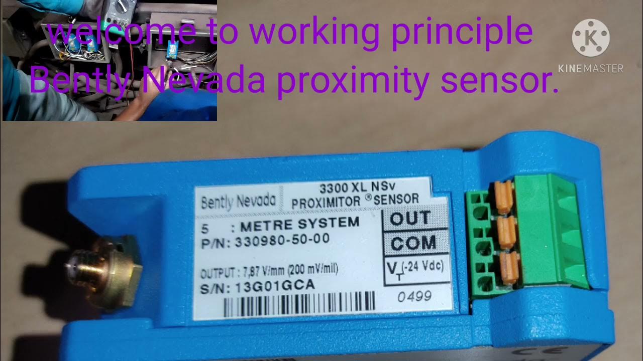 working principle of bently nevada proximity sensor (English) part-3 - YouTube