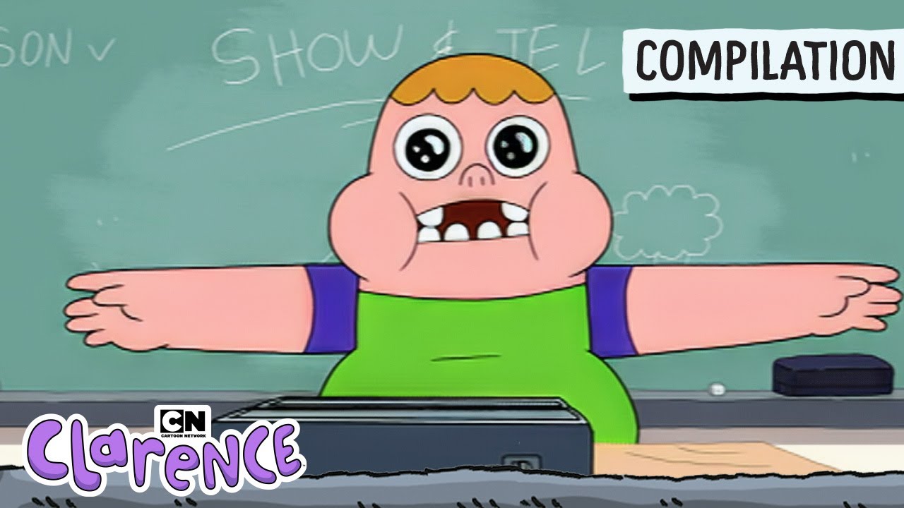 Silly and Funny Clarence Episodes | Mega Compilation | Clarence ...