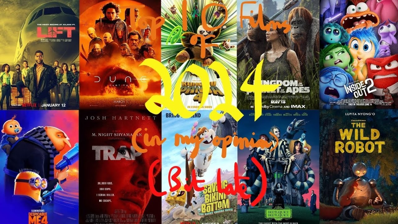 Top 10 Films of 2024 (in my opinion) - YouTube