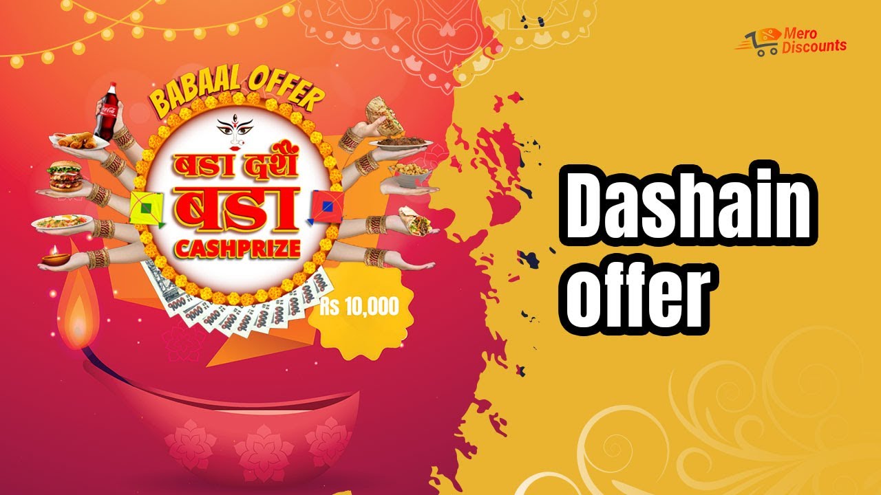 Bumper Offer | Bada Dashain Bada CashPrize | Mero Discounts - YouTube