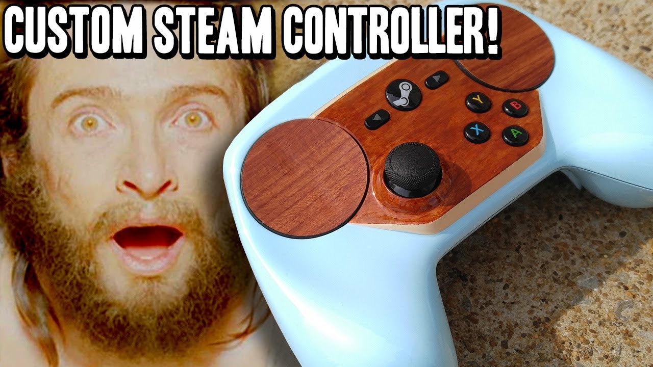 My Custom Wood Grain Steam Controller! TouchProtect Promo Code ...