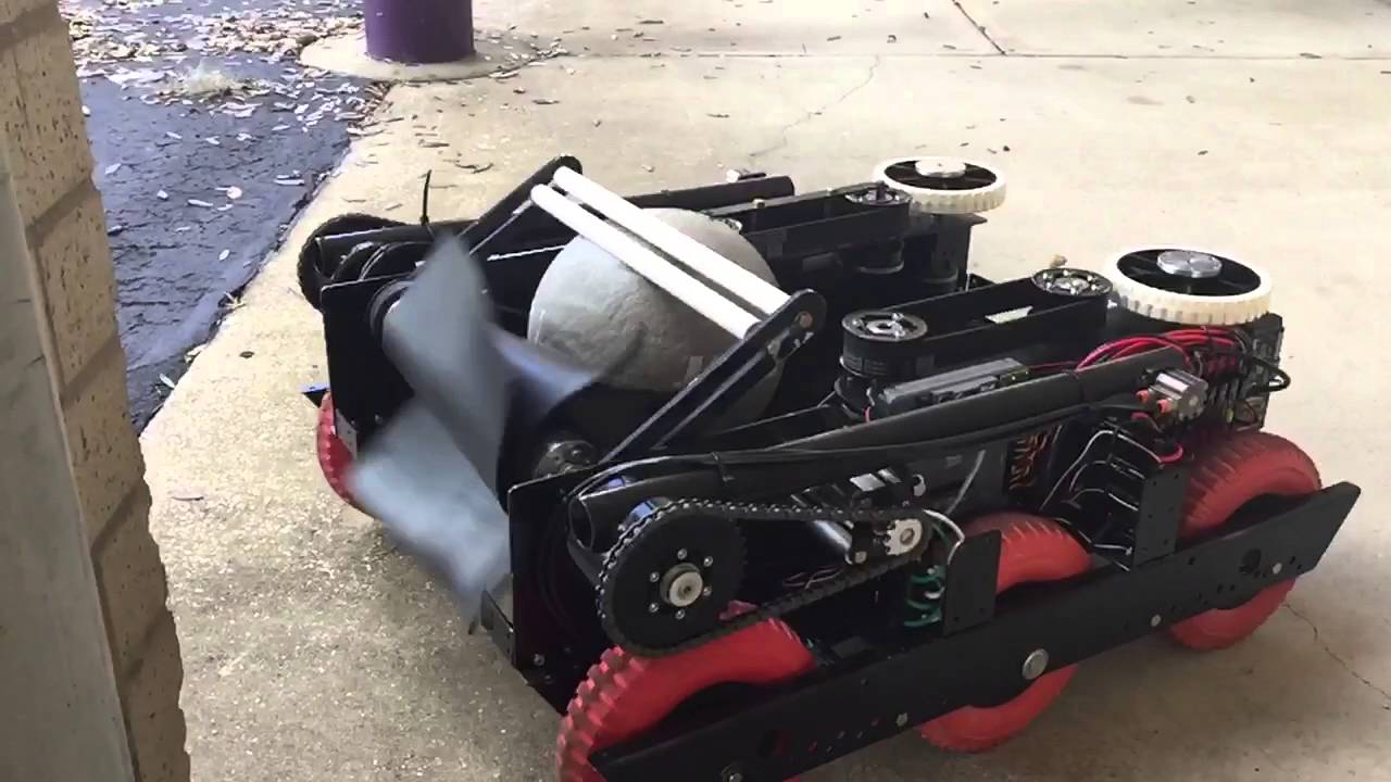 FIRST Robot crash - YouTube