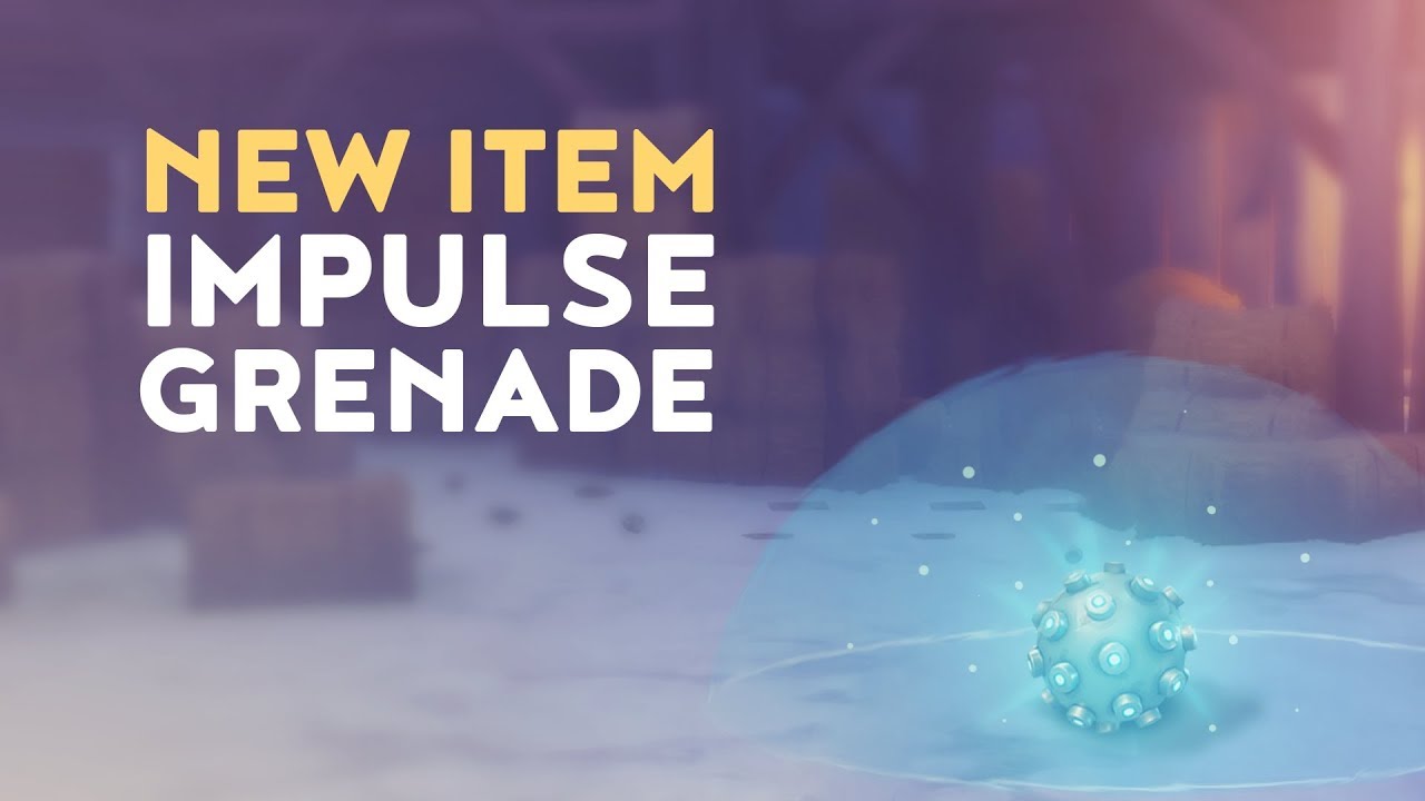 NEW ITEM: IMPULSE GRENADE (Fortnite Battle Royale) - YouTube