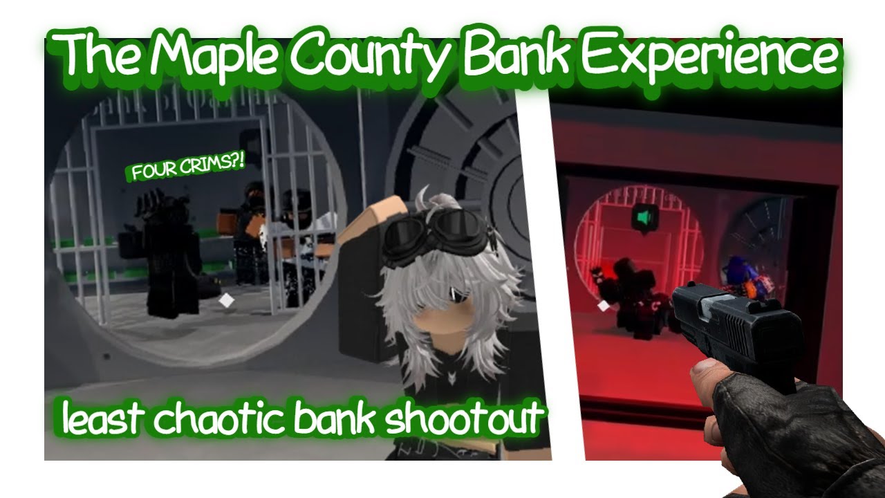The Roblox Bank Robbery Experience (Roblox) - YouTube