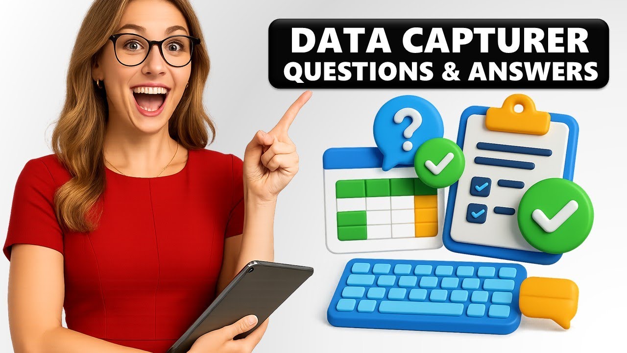 Pass the DATA CAPTURER ASSESSMENT TEST Questions & Answers - YouTube
