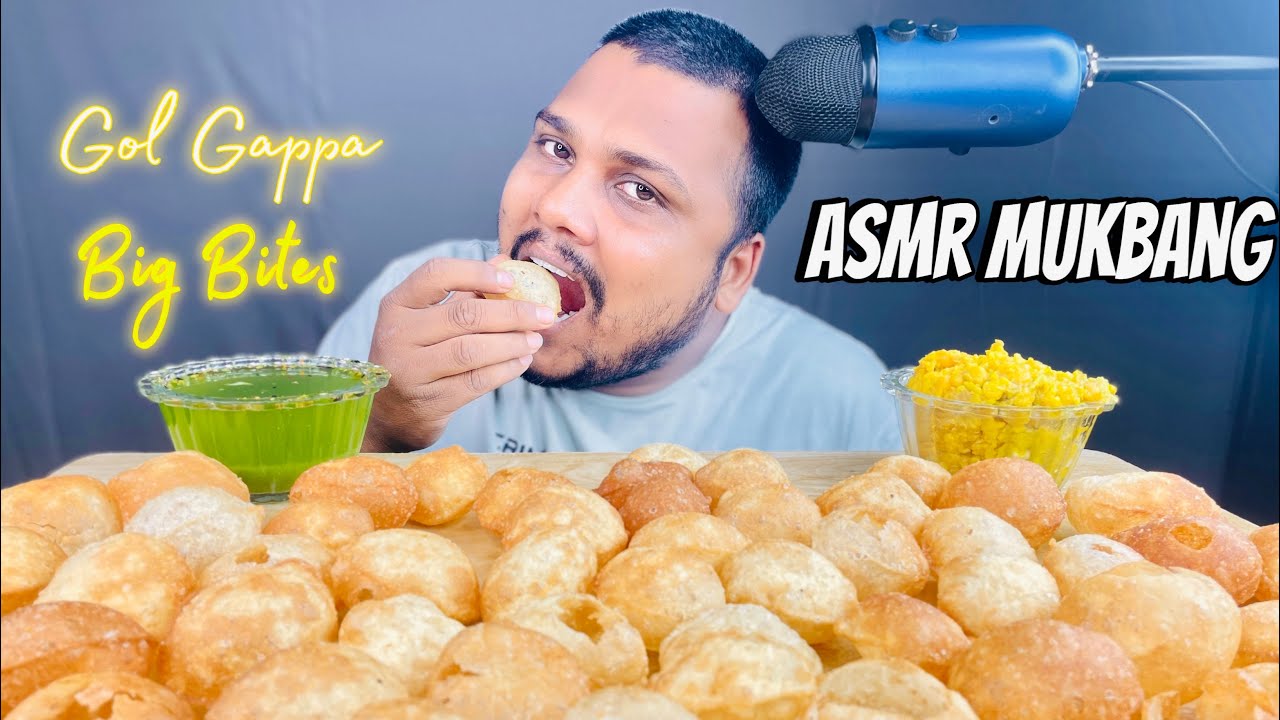 100 Spicy Gupchup Eating || Puchka Eating || Big Bites || Asmr Mukbang ...