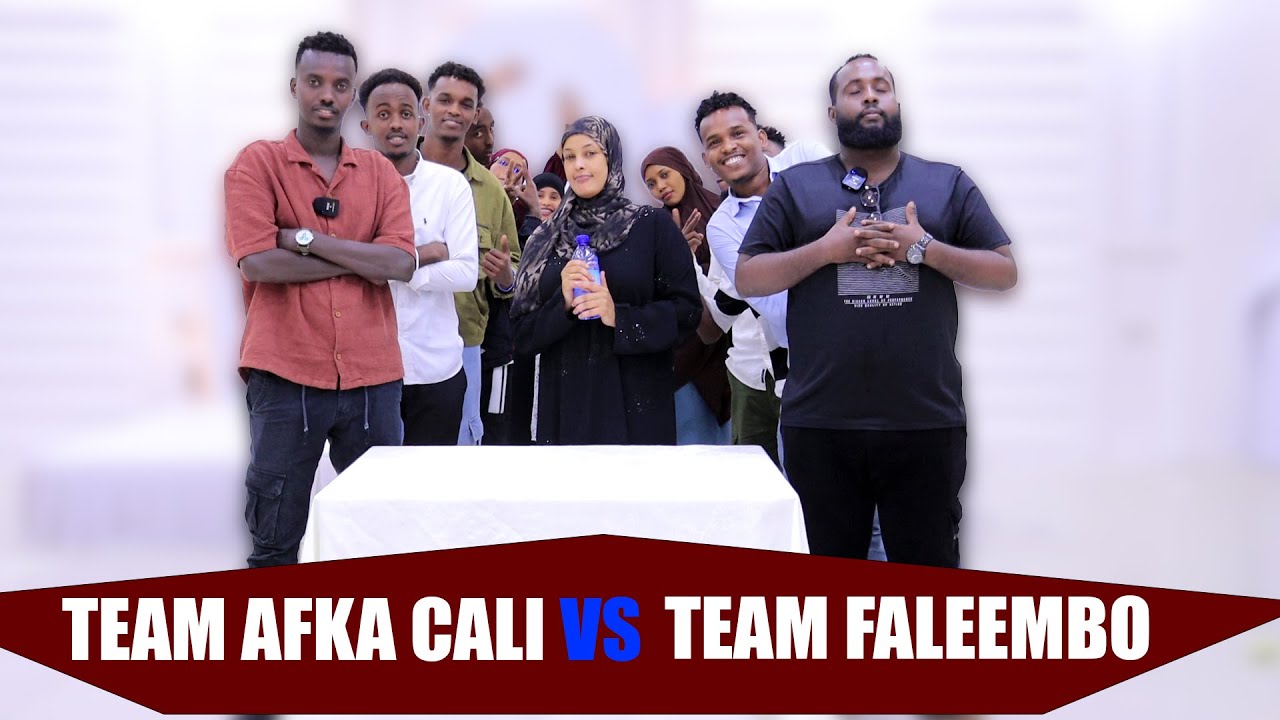 CHALLENGE ADAG OO DHAXMARTAY TEAM AFKA CALI IYO TEAM FALEEMBO. - YouTube