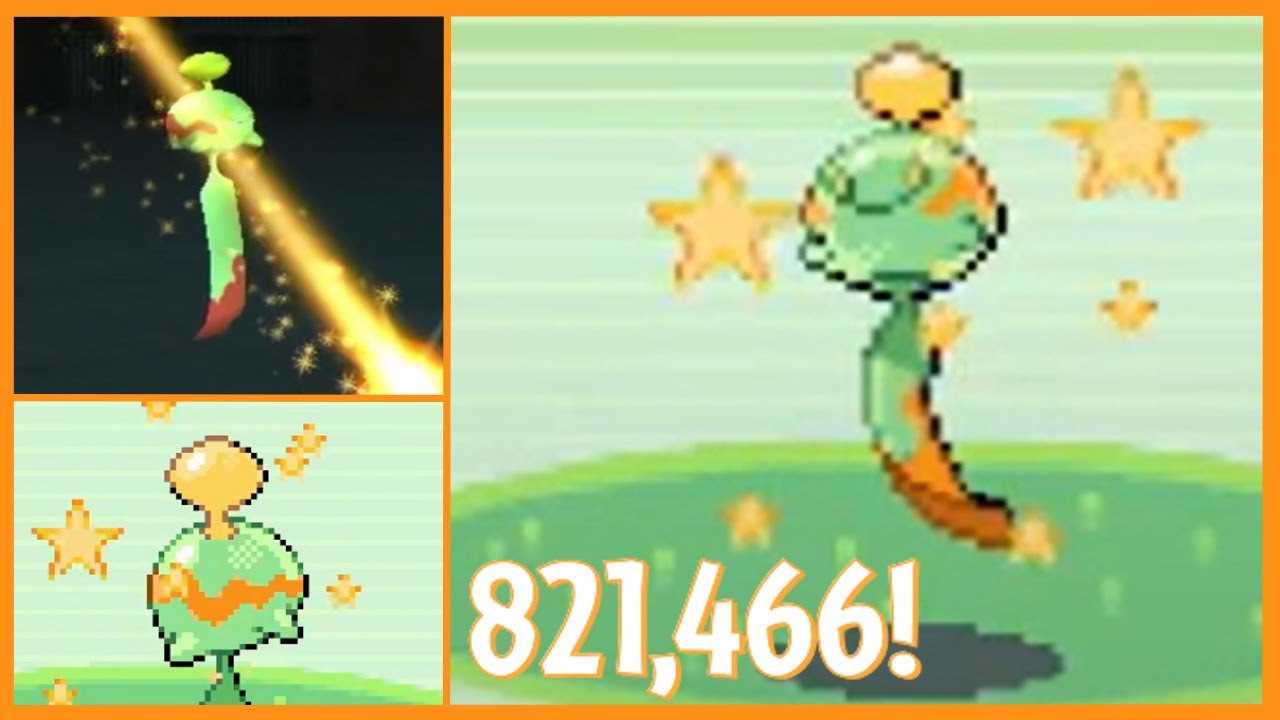 Shiny Chimecho in Pokemon Sapphire after 108 phases(821,466 Total Wild ...