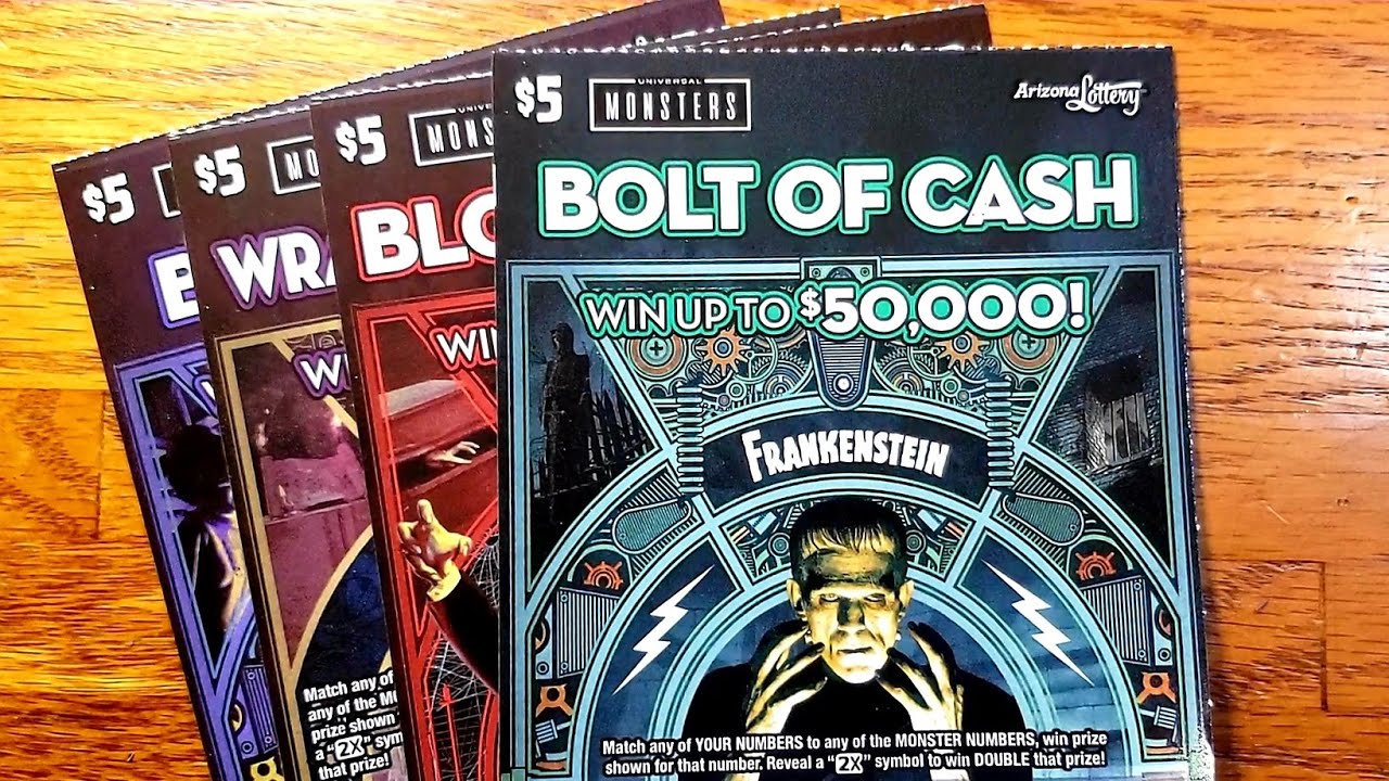 ARIZONA LOTTERY-- NEW UNIVERSAL MONSTERS #1 !! - YouTube