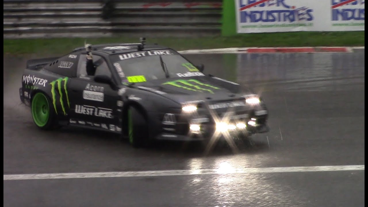 Steve Baggsy Biagioni Drifting @ Monza Rally Show 2014 - Turbo Nissan ...