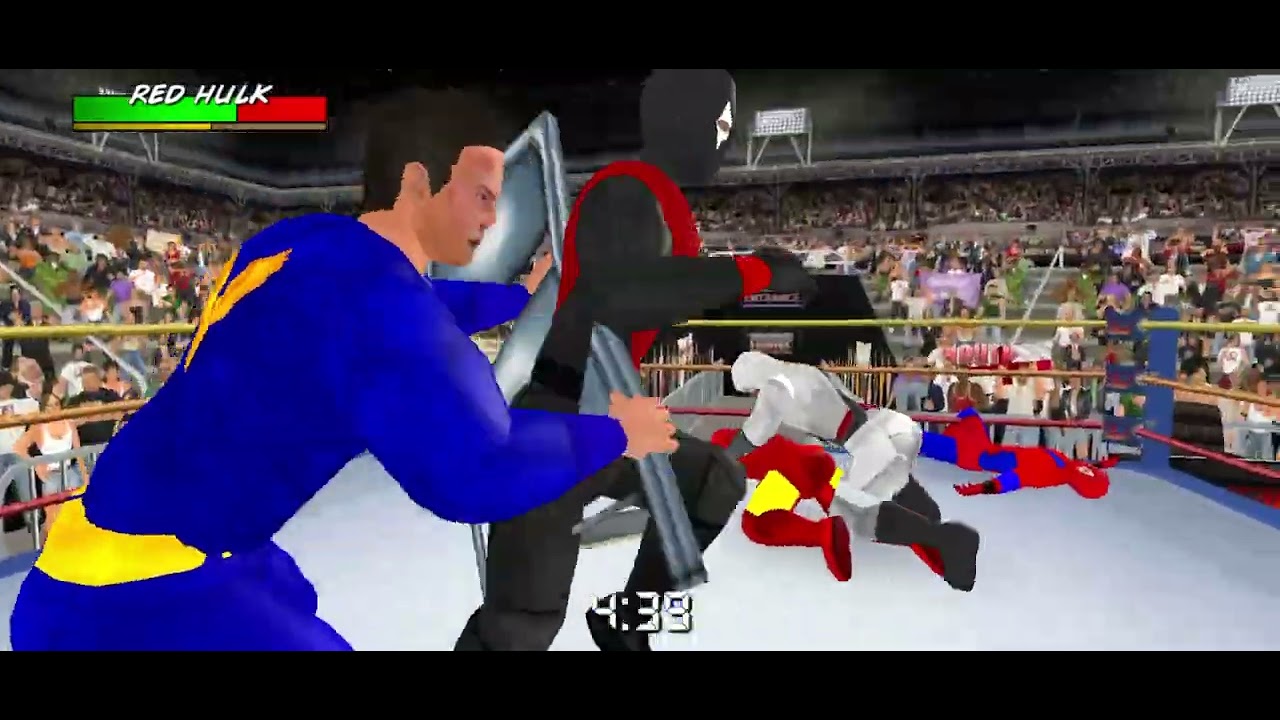 Marvel s dc royal rumble match fight - YouTube