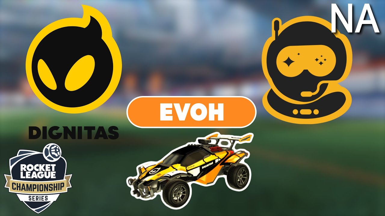 Evoh RLCS POV #10 - Dignitas vs Spacestation Gaming - G3 - Quarterfinals - NA Regional 1 Winter ...