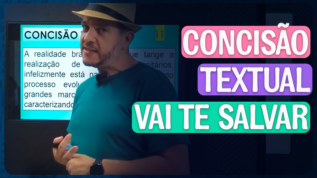 Dica Rápida de Concisão Textual - Corte da Live com Prof. Fernando ...