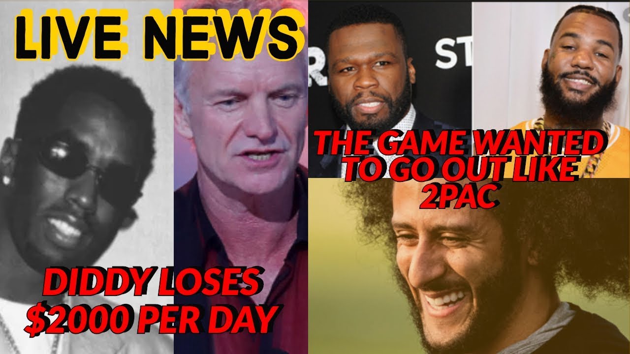 Diddy Pays Sting $2000 a Day For Sample, The Game wanted to go out like ...