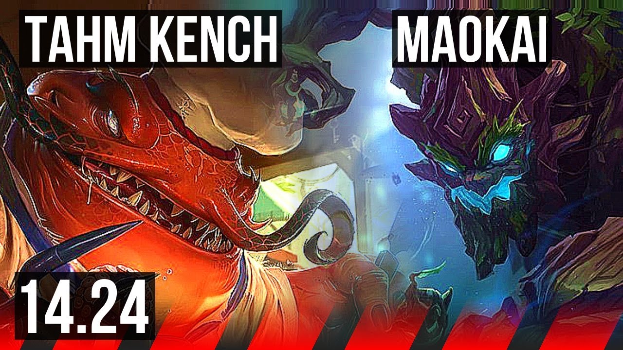 TAHM KENCH vs MAOKAI (TOP) | 2/1/4 | NA Master | 14.24 - YouTube