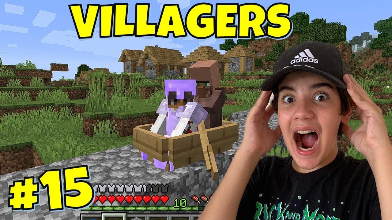 MINECRAFT #15 COMO CAPTURAR E DAR PROFISSÕES A VILLAGERS | PEDRO MAIA ...
