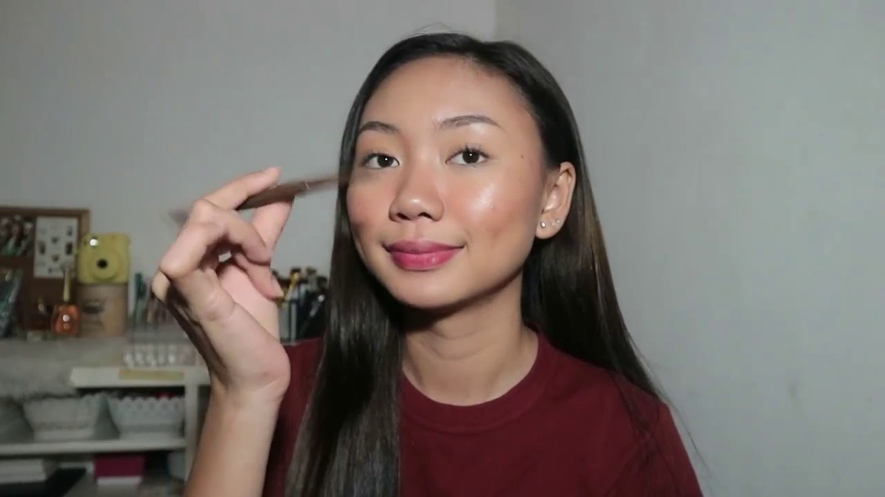 EYEBROW ROUTINE USING EB ADVANCE BROW DEFINE WITH PADDLE BRUSH - YouTube