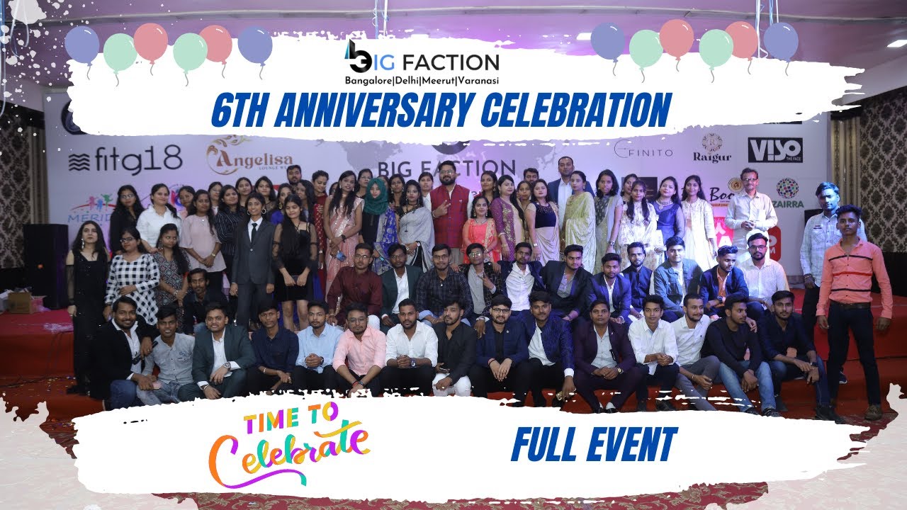 BIG FACTION'S 6TH ANNIVERSARY CELEBRATION | BIG FACTION - YouTube