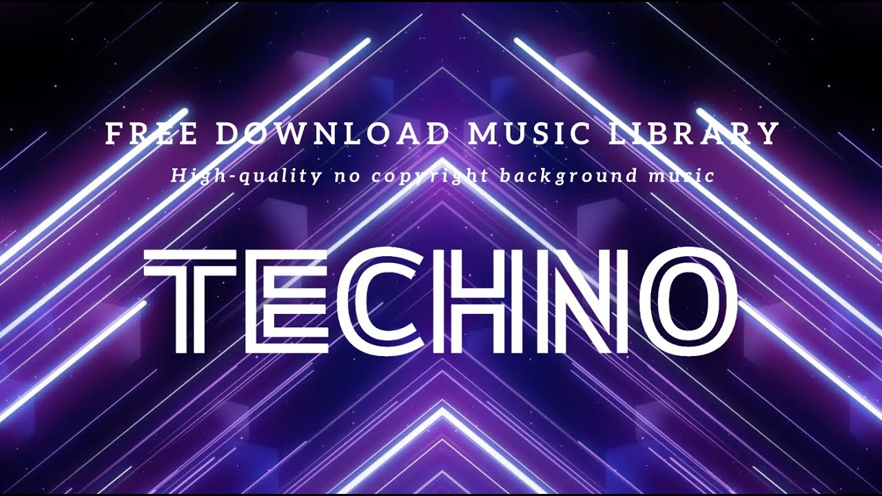 Techno Music Background