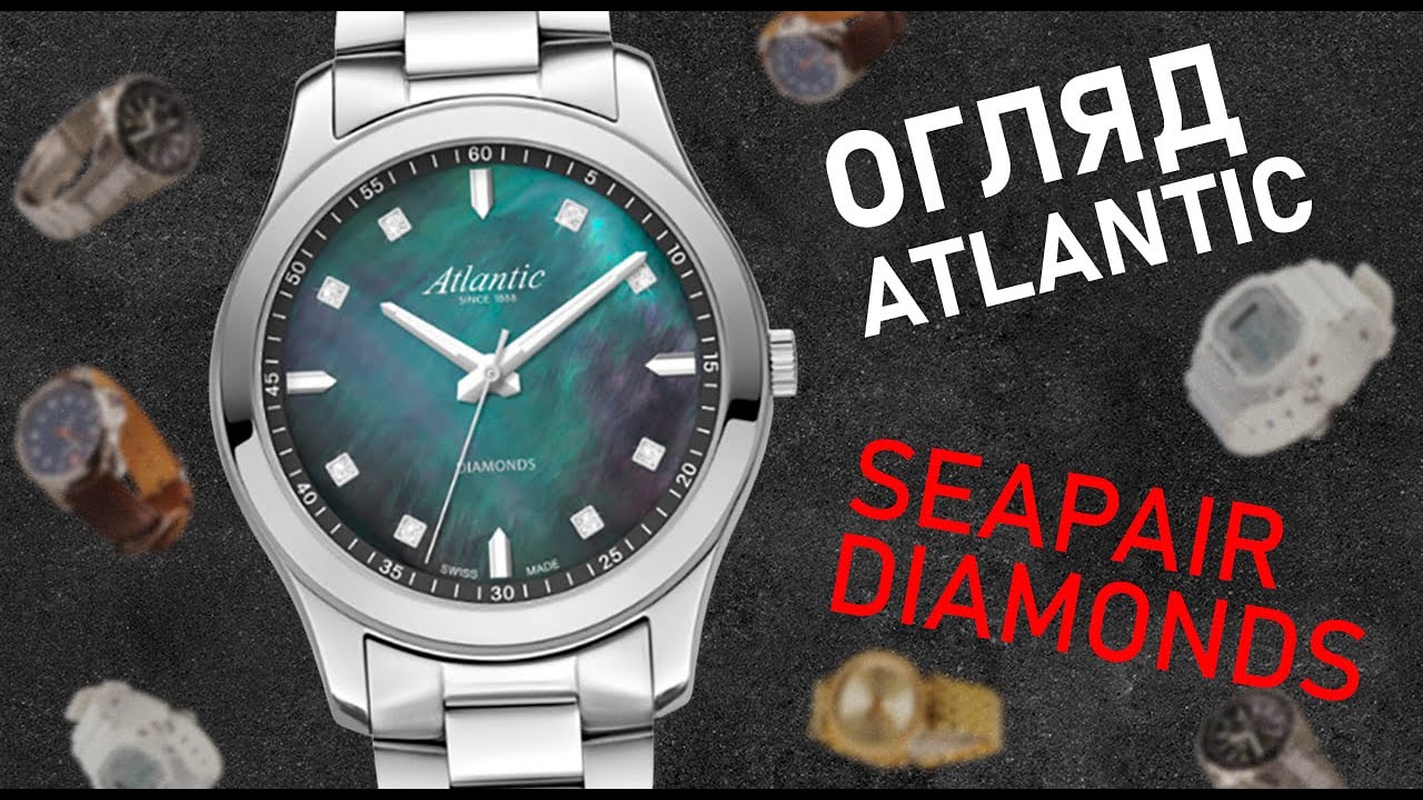 ATLANTIC SEAPAIR LADY DIAMONDS 20335.41.07BK. Огляд\Review by secunda ...