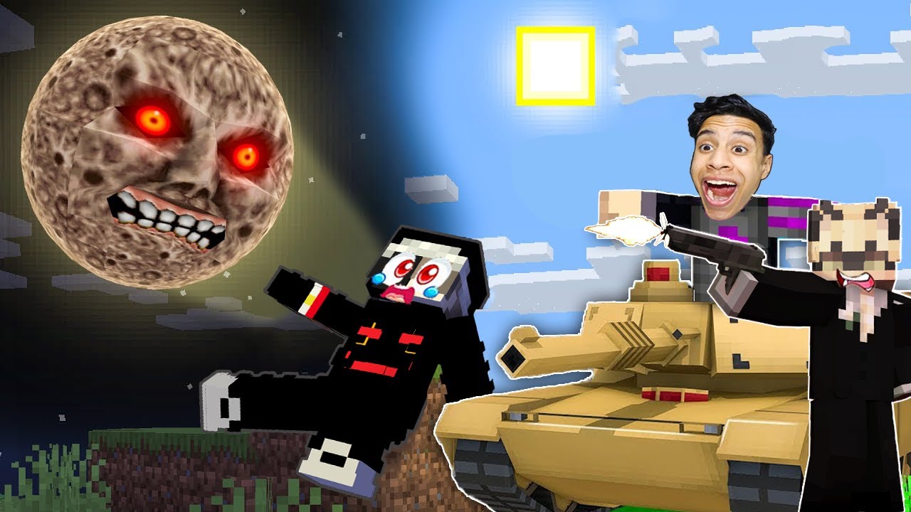 البقاء على قيد الحياة في عالم القمر الاحمر .. (امكامل اتحول) 😰😱 ...