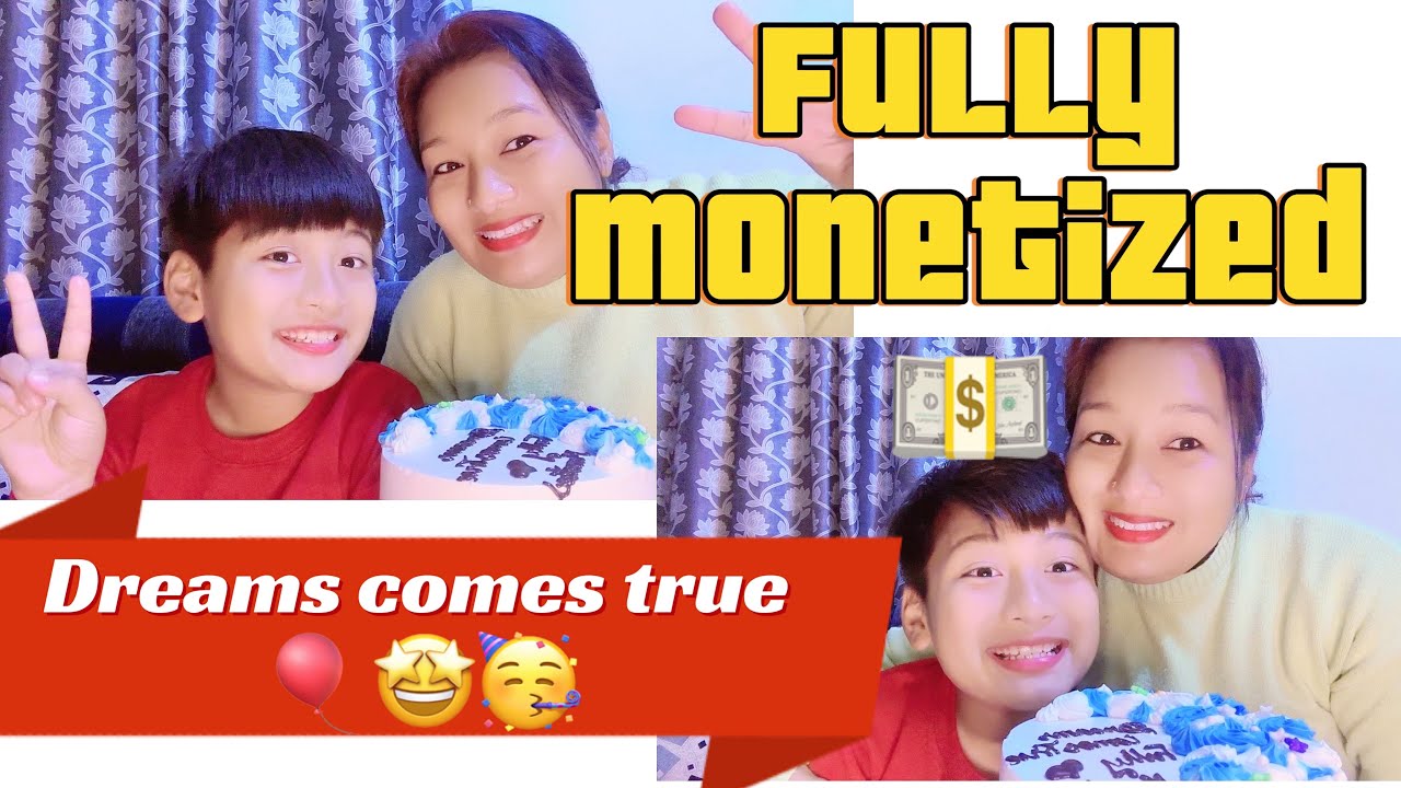 Finally fully monetized 💵 🤩🎯🎉/ happy moments sharing with yt families 🥰 ...