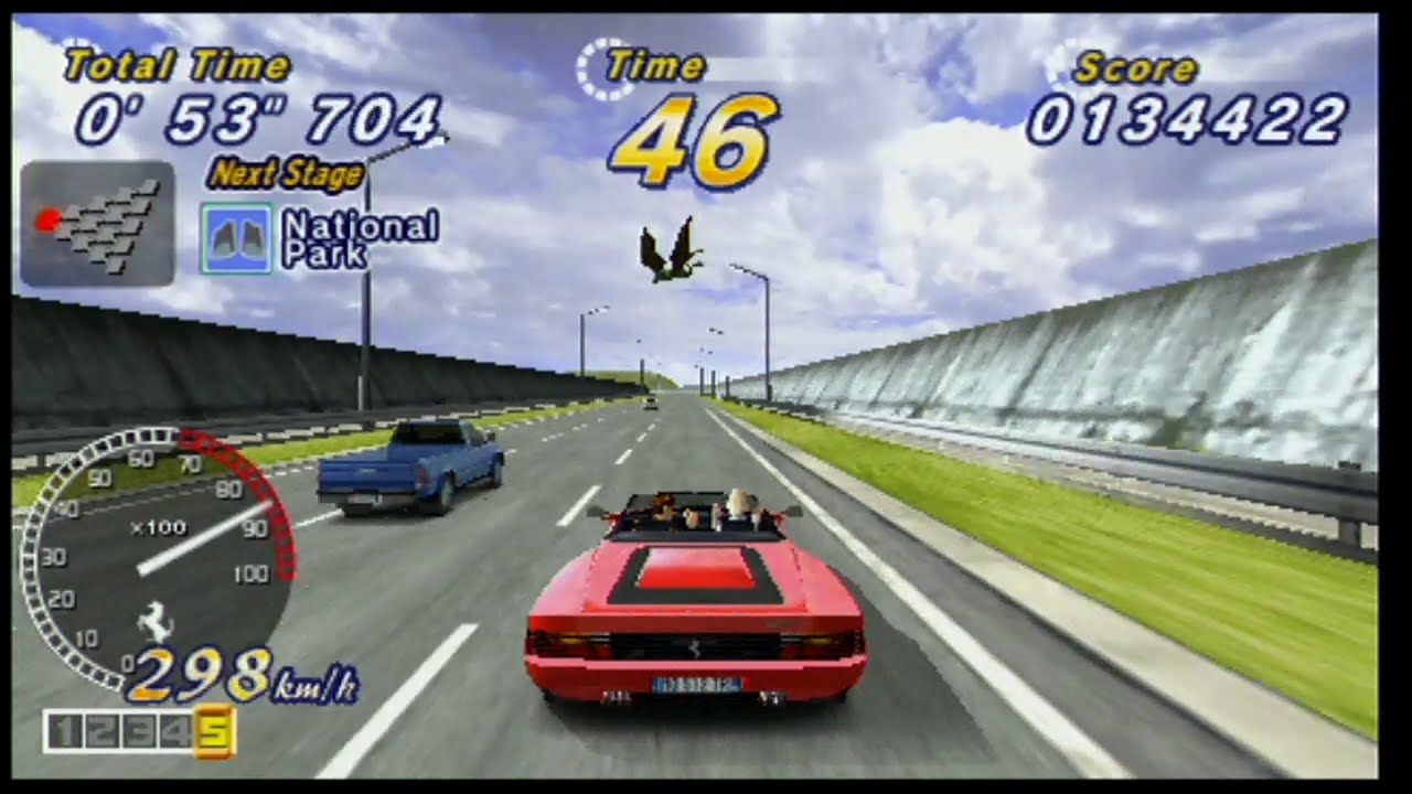 OUTRUN2 SPモードクリア! PSP「Outrun 2006: Coast 2 Coast」SEGA セガ - YouTube