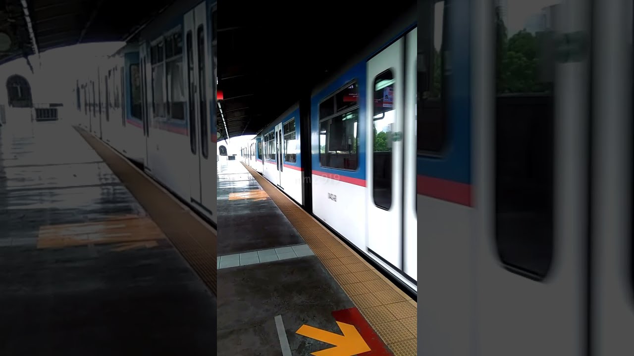 MRT-3 Train arriving Magallanes Station (November 22, 2021) - YouTube
