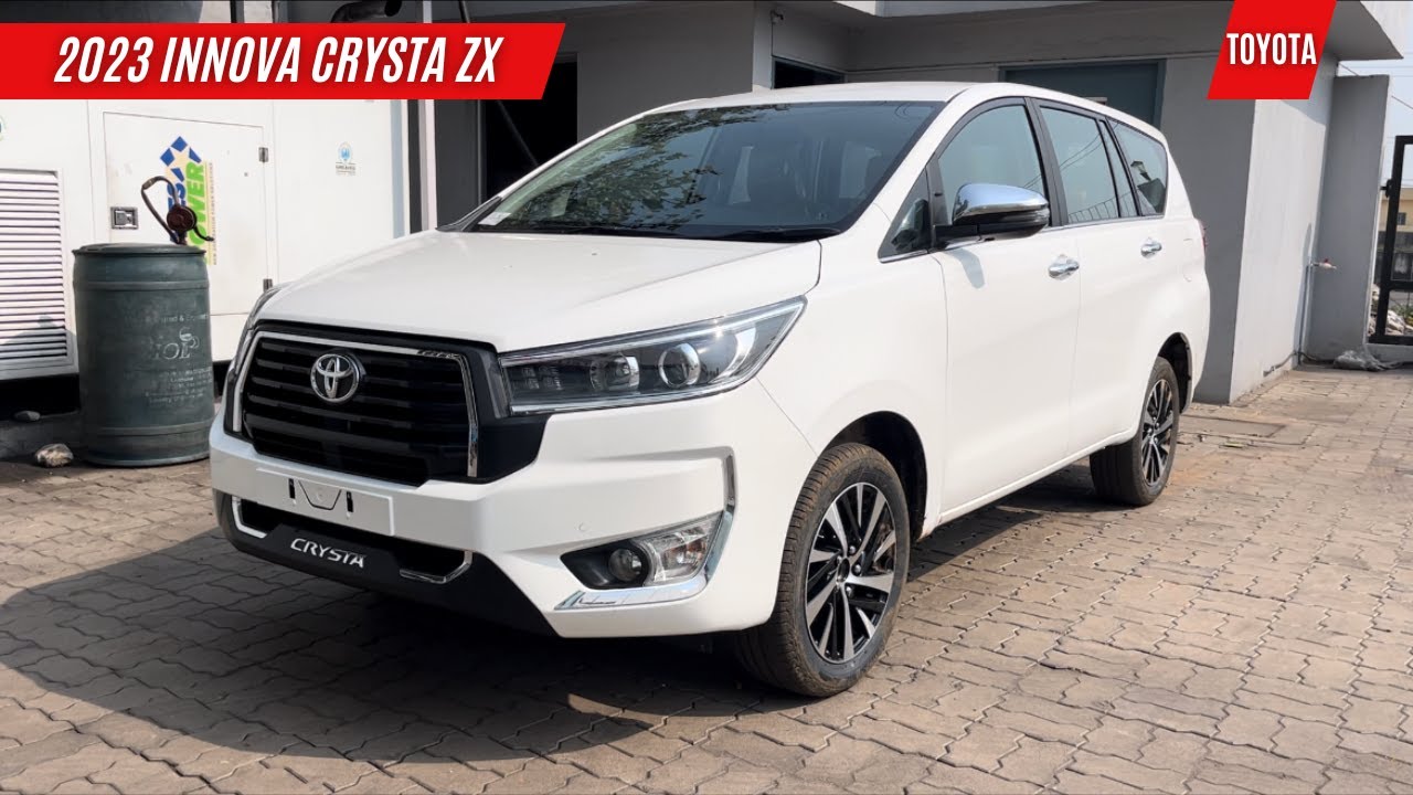 Lord of all MPV is Backk 🔥 2023 Toyota Innova Crysta ZX Facelift Top ...