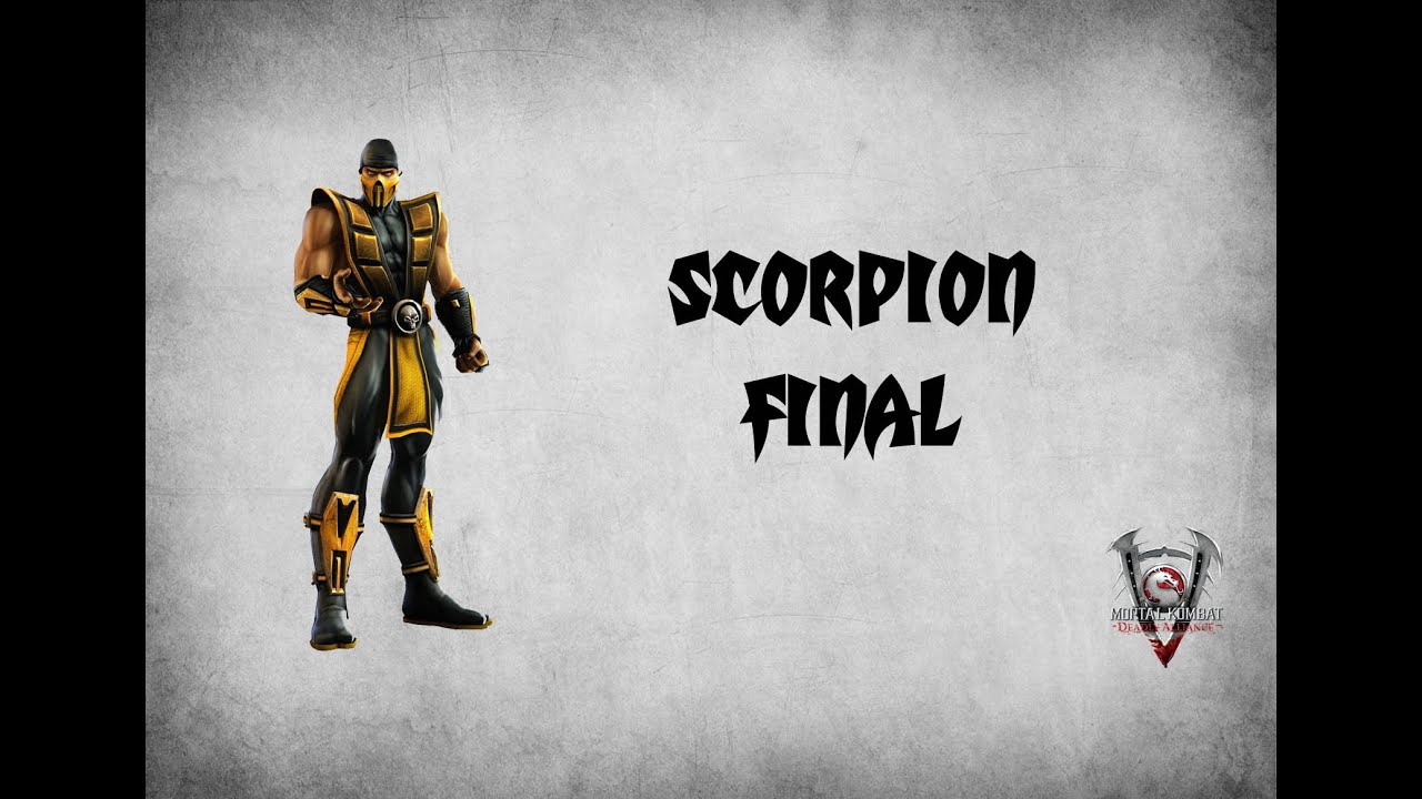 Mortal Kombat Deadly Alliance - Scorpion Final (Ending) - YouTube