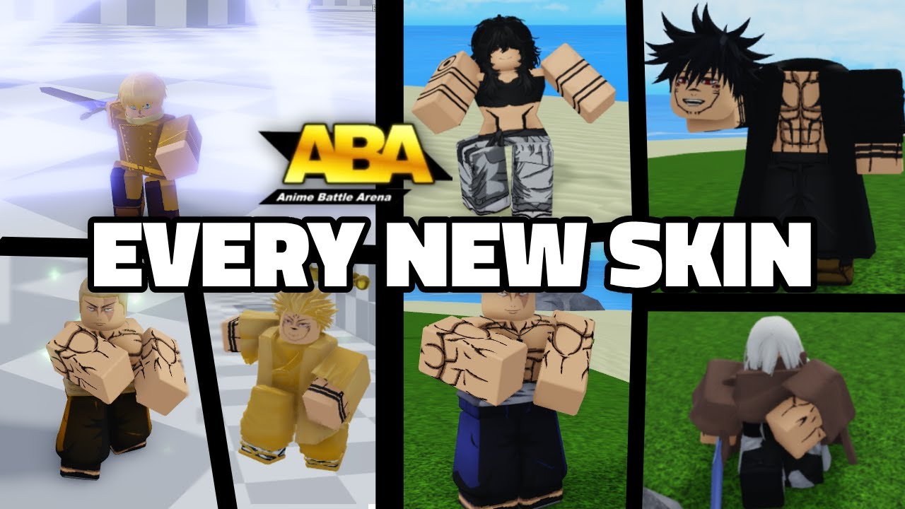 [ABA UPDATE] Every NEW SKIN In The NEW ABA UPDATE!! (CRAZY SKINS ...