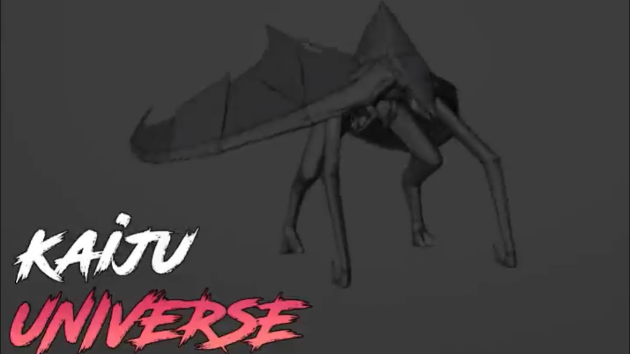 Male Muto Animation Teaser | Kaiju Universe - YouTube
