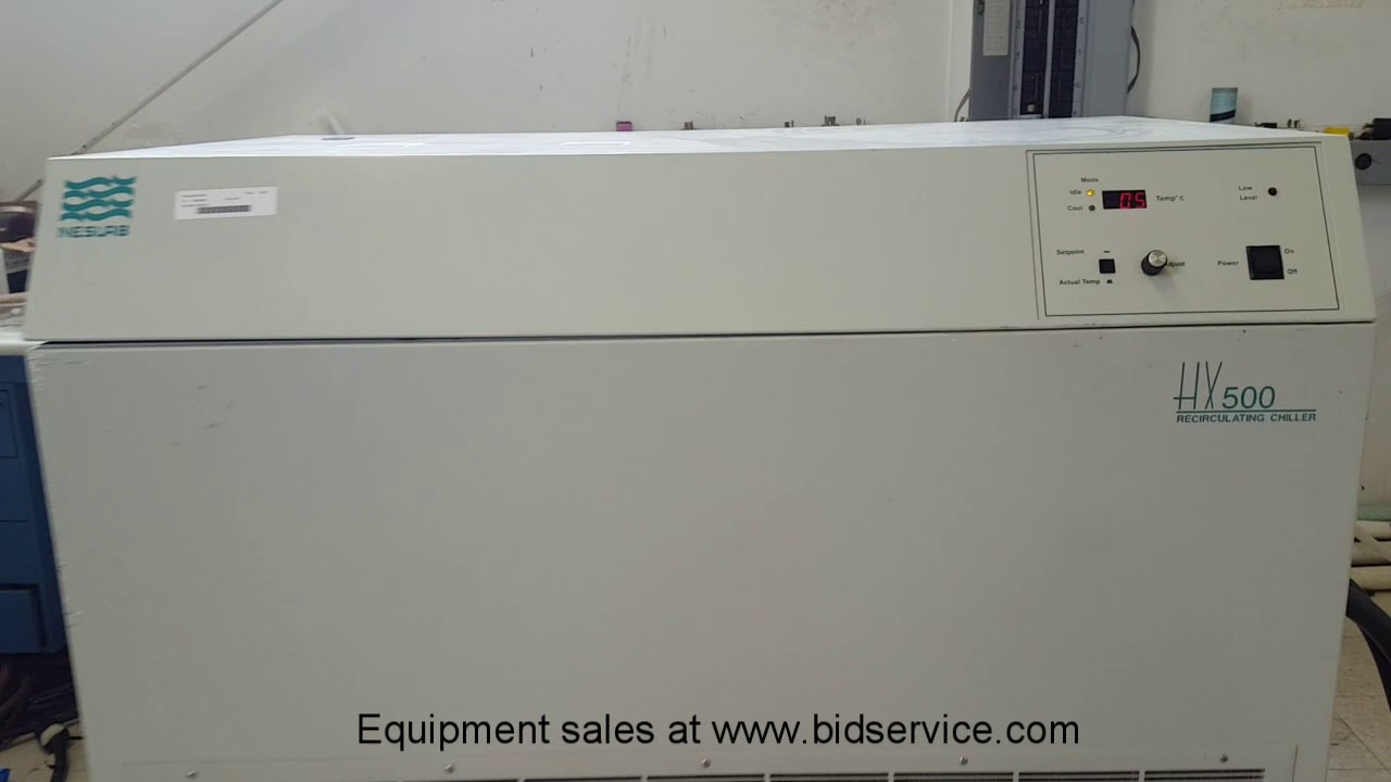 Neslab HX 500 Chiller #61965 - YouTube