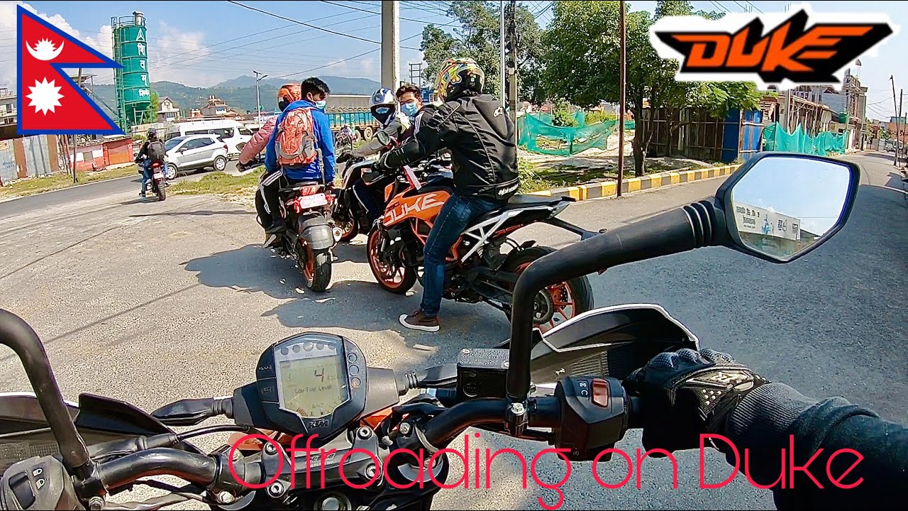 Five Duke on saturday ride / offroading from Dulegauda to Syangja on ...