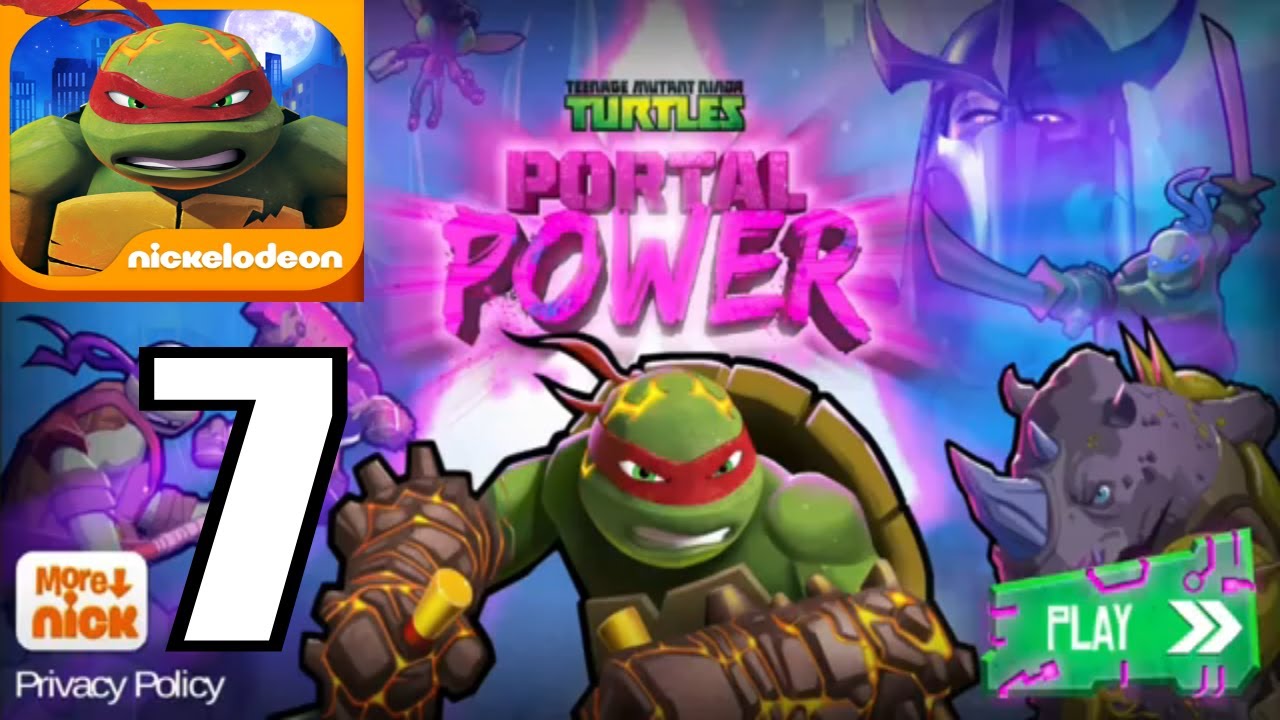 TMNT Portal Power Gameplay Walkthrough Part 7 (Android, iOS) - YouTube