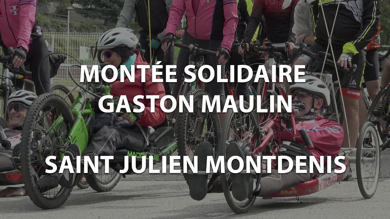 Montée solidaire Gaston Maulin - Saint Julien Montdenis - YouTube