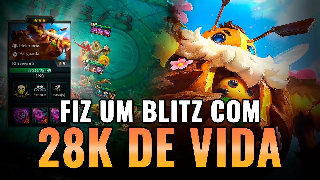 TFT - A BUILD DO BLITZ IMORTAL!!! Teamfight Tactics Set 12 - YouTube