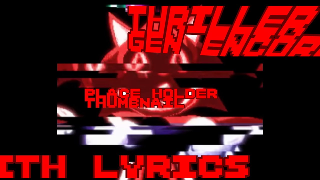 Thriller Gen Encore With Lyrics|Friday Night Funkin|Vs Rewrite Round 2 ...
