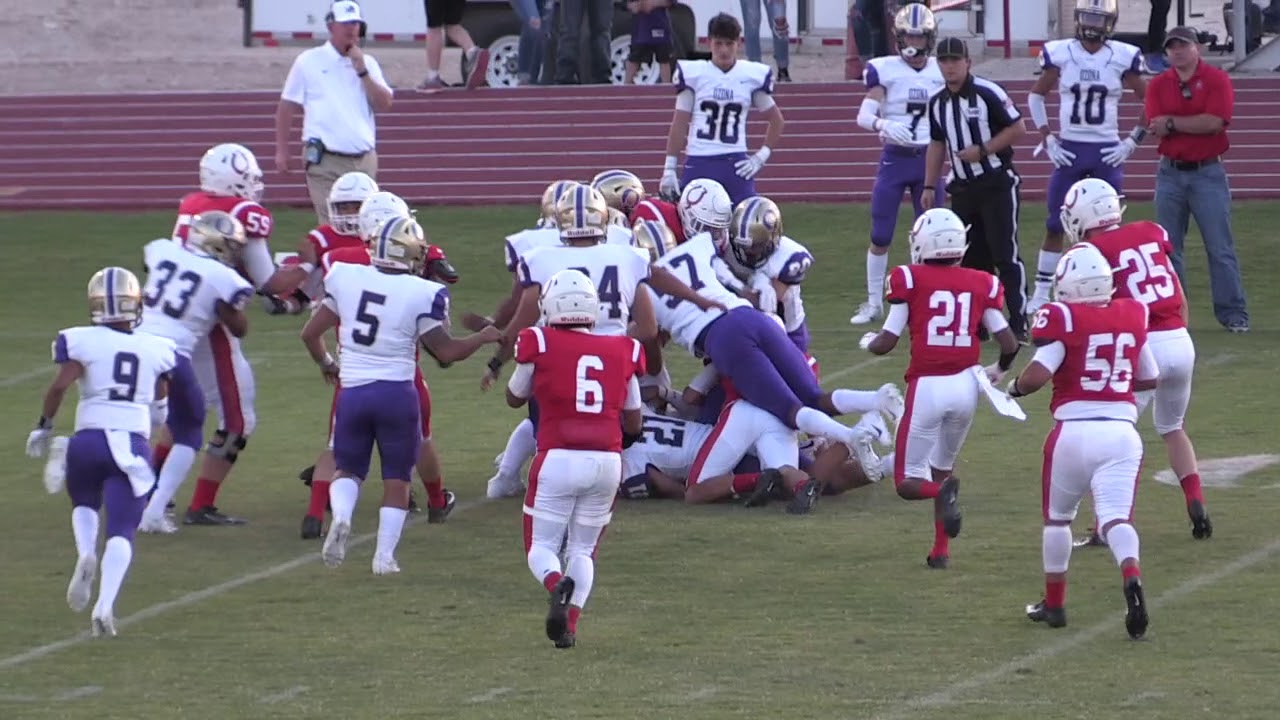 Ozona Lions vs Sonora Broncos - YouTube