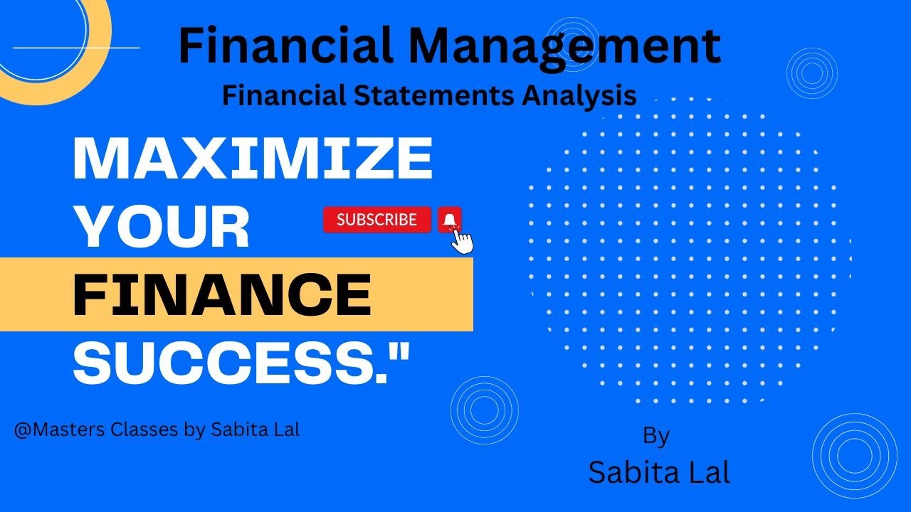 Financial Management/Financial Statement Analysis /Case Studies-Ratio ...