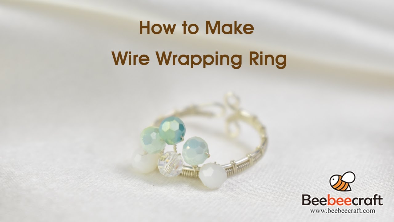 How to Make Wire Wrapping Ring - YouTube
