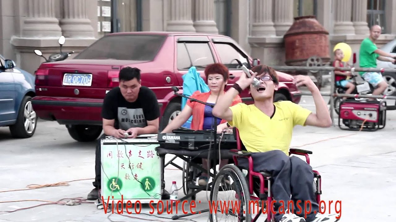 Amputee, wheelchair, Polio - YouTube